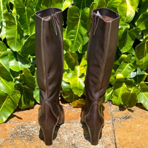 Etienne Aigner | Shoes | New Etienne Aigner Brown Leather Boots | Poshmark